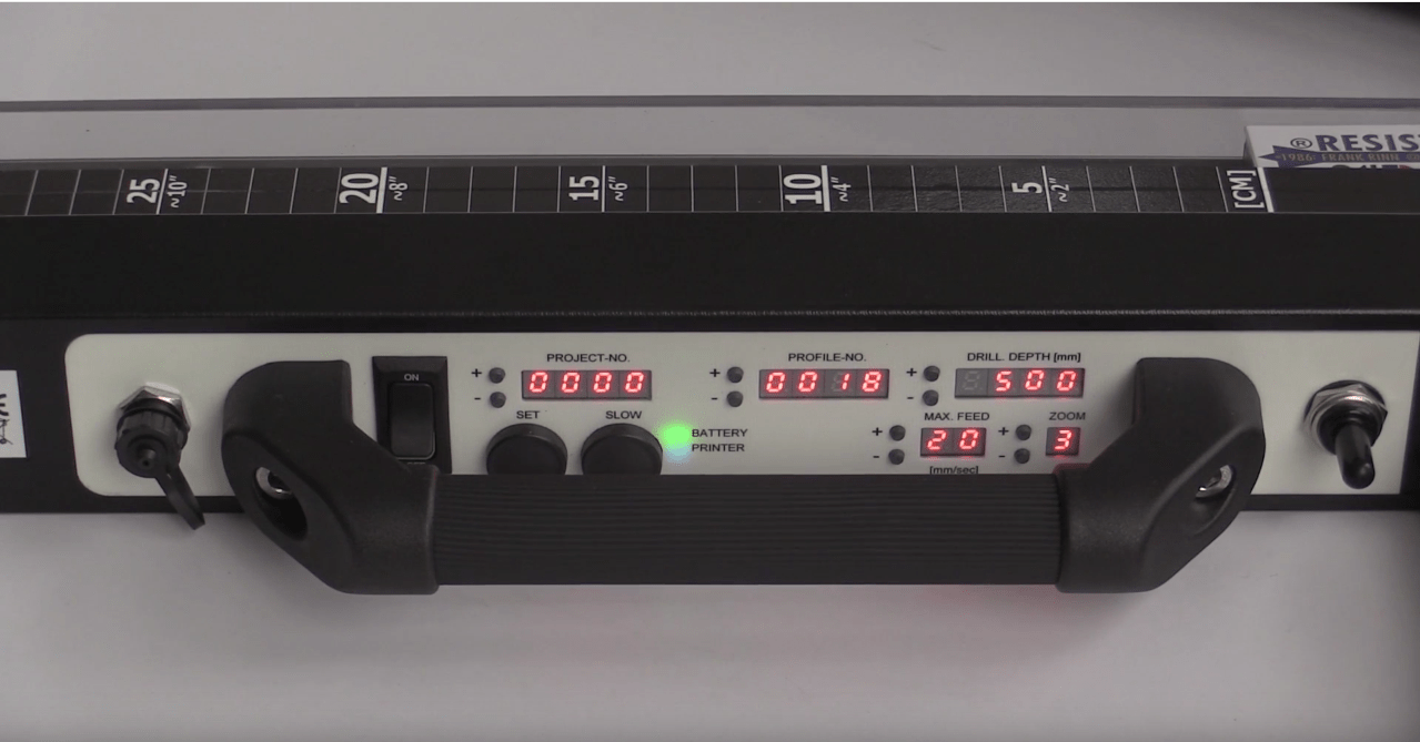 RESISTOGRAPH for tree and timber inspection